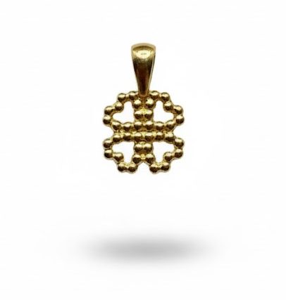 PINGENTE 18K TREVO - Brasoptica