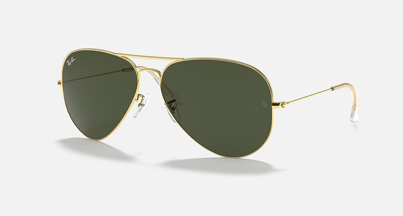 SOLAR RAY BAN RB3026L L2846 62 AVIADOR - Brasoptica